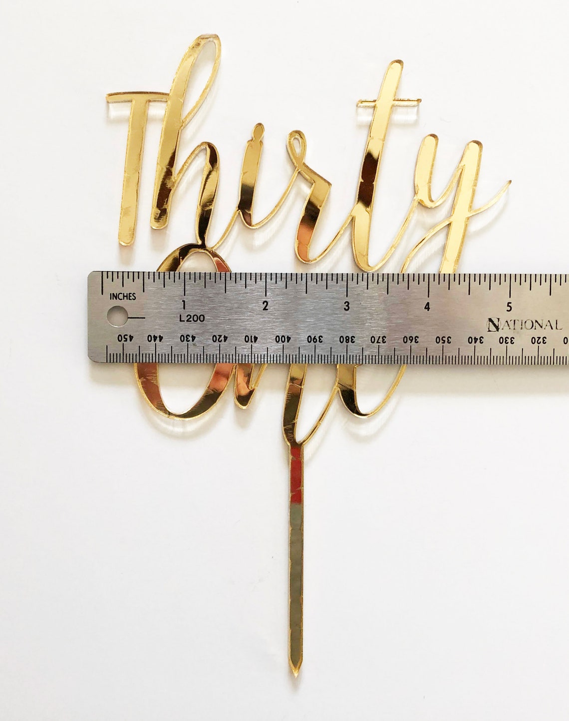 Thirty One Cake Topper, 31st Birthday Cake Topper, 31 Cake Topper, Gold ...