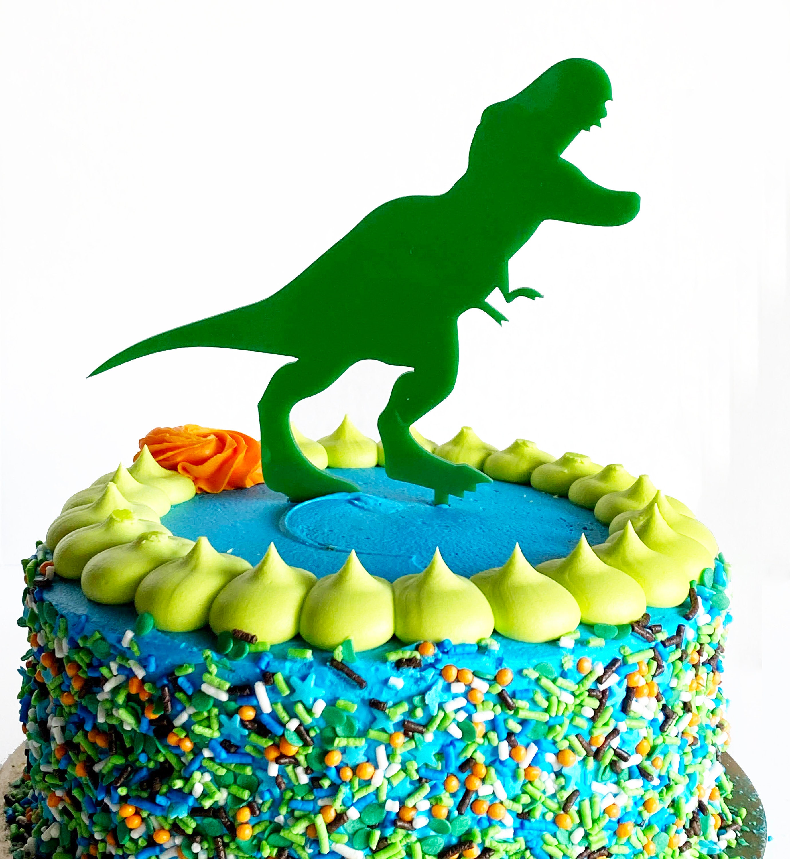 T-Rex cake topper Dino cake topper dinosaur cake topper | Etsy
