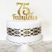 75 and Fabulous Cake Topper, Number Fabulous Cake Topper, Personalized ...
