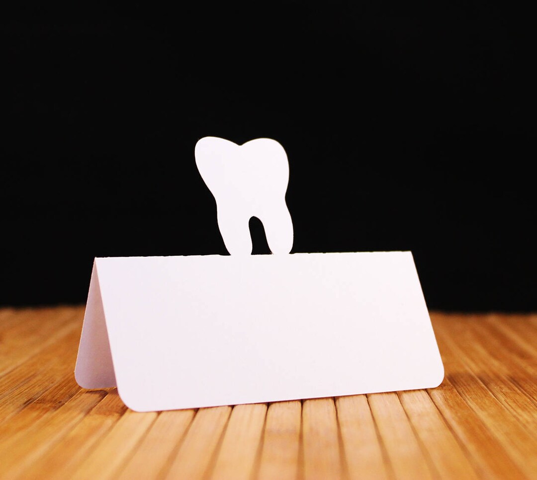Tooth Place Cards, Tooth Escort Cards, Dentist Wedding, Tooth Fairy ...