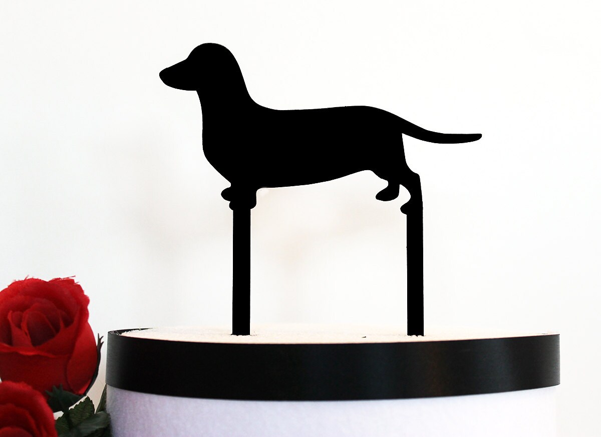 Custom Dog Cake Topper Wedding Cake Topper Acrylic Cake - Etsy