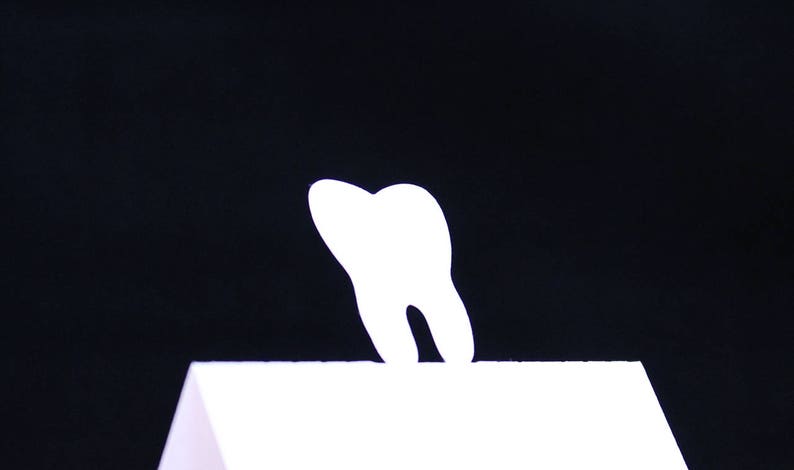 Tooth Place Cards Tooth Escort Cards Dentist Wedding Tooth - Etsy