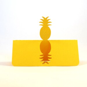 Pineapple Place Cards Tropical Place Cards Beach Place - Etsy