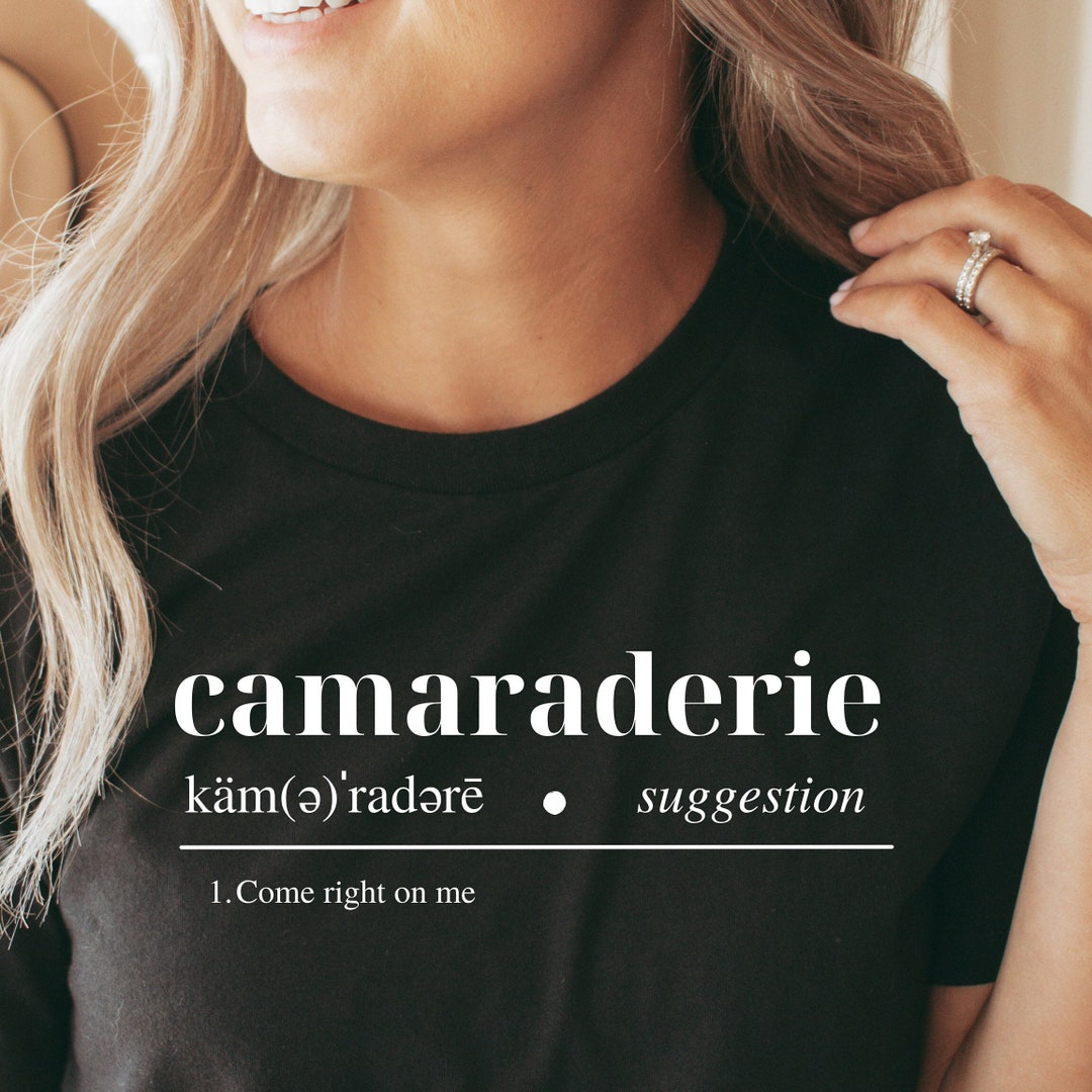 Sabrina Carpenter Camaraderie Tee Music Fans Gift Dictionary Quote ...