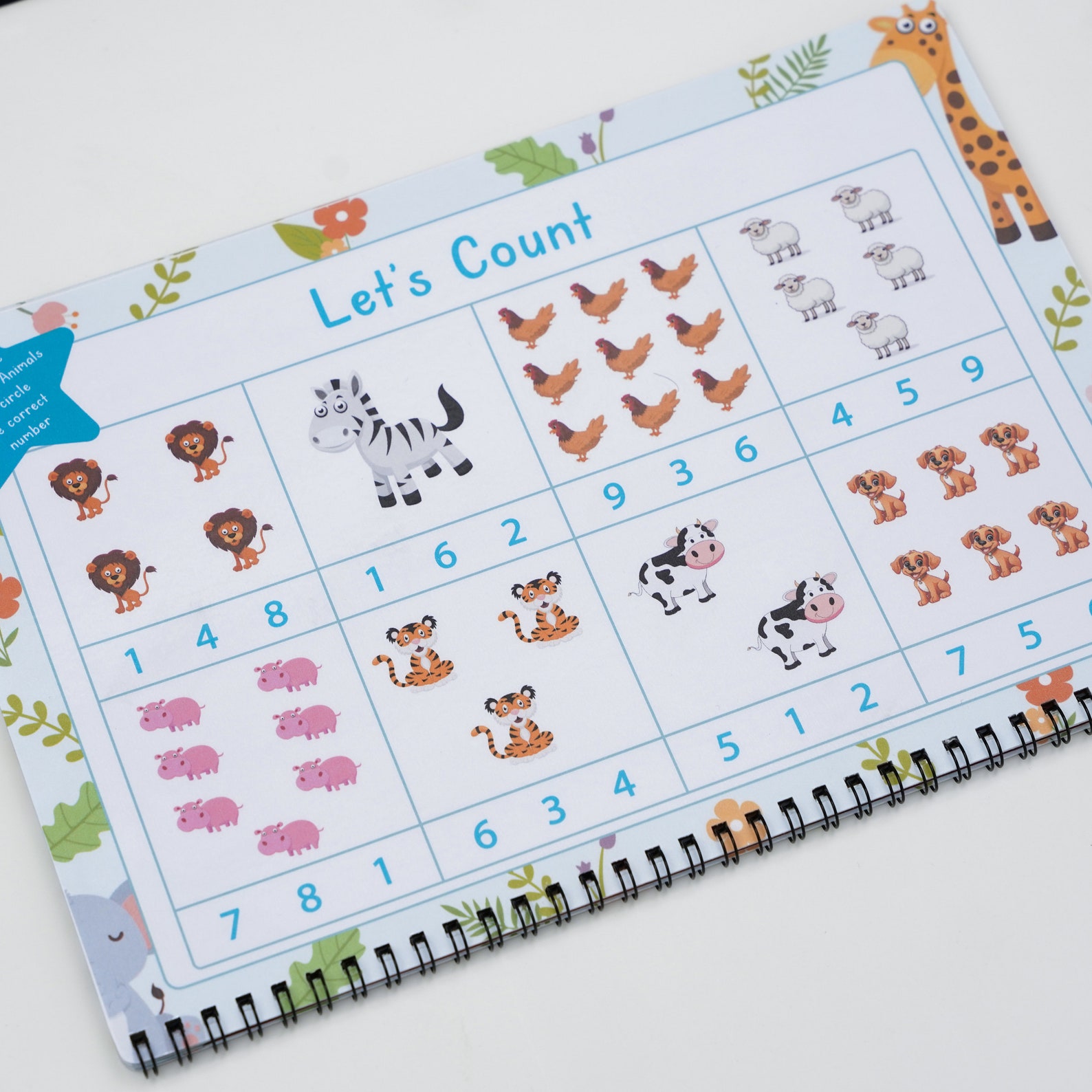 Kids Busy Book, WIPEABLE Activity Book, Fun Toddler Learning Binder ...