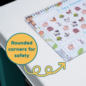 Kids Busy Book, WIPEABLE Activity Book, Fun Toddler Learning Binder ...