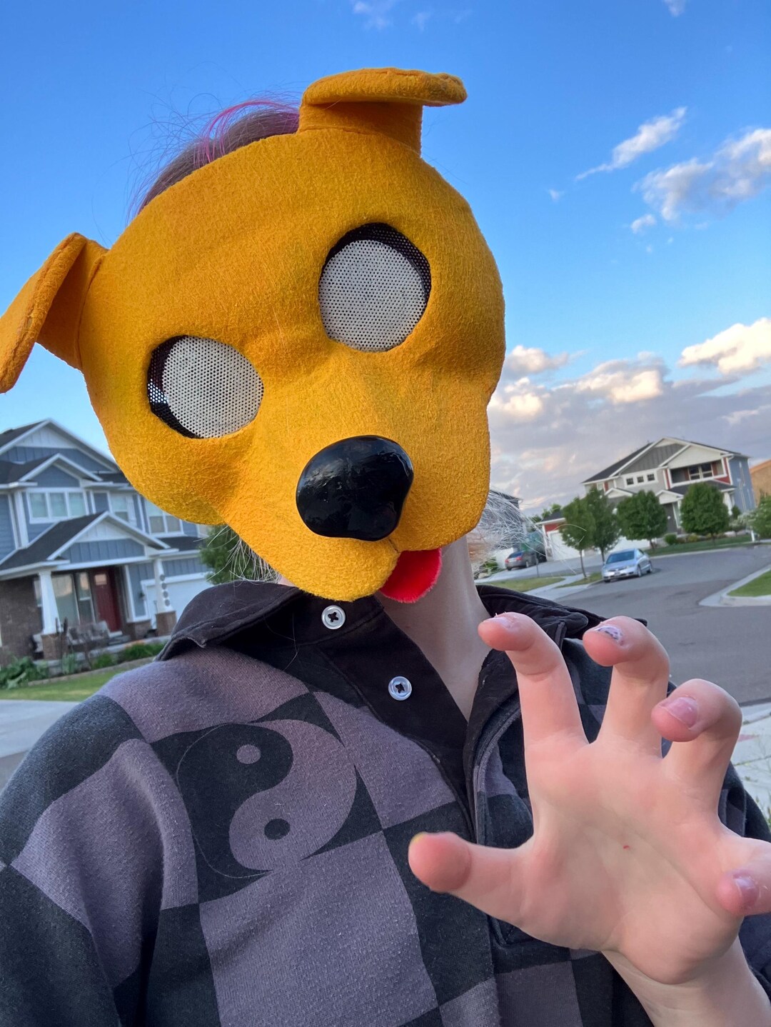 Jake the Dog Mask - Etsy