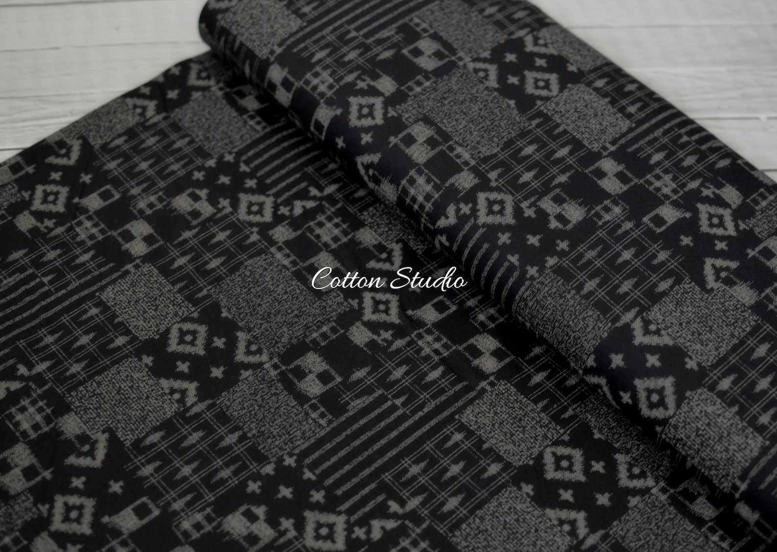 Japanese Fabric Traditional Indigo Patchwork Kimono Pattern - Etsy