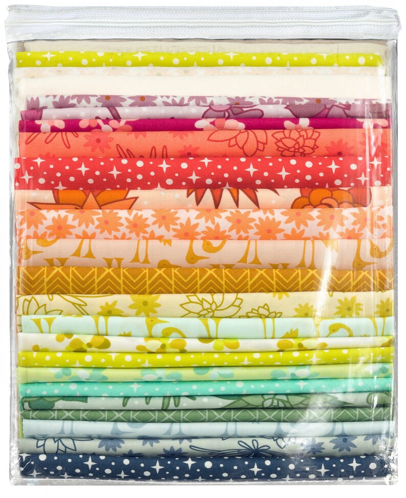 Elizabeth Hartman Leafy Quilt Kit Robert Kaufman Fabrics - Etsy