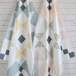 Super Star Quilt PDF Pattern Baby Lap Throw - Etsy