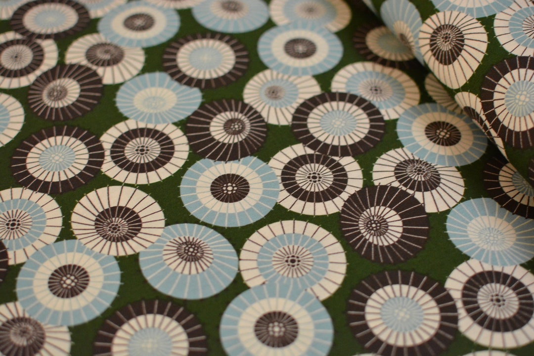 Japanese Fabric Wagasa Print Japanese Umbrella by the Half - Etsy