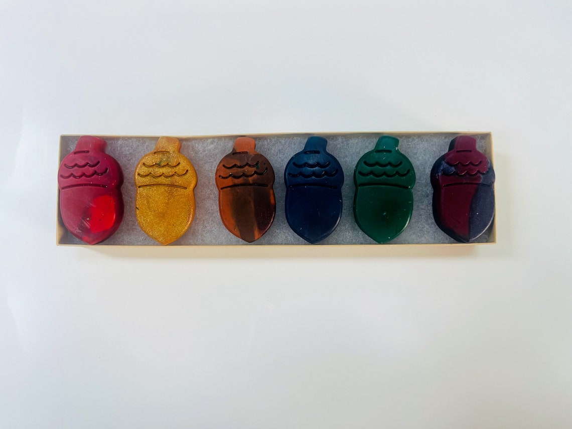 Acorn Crayon Sets - Etsy