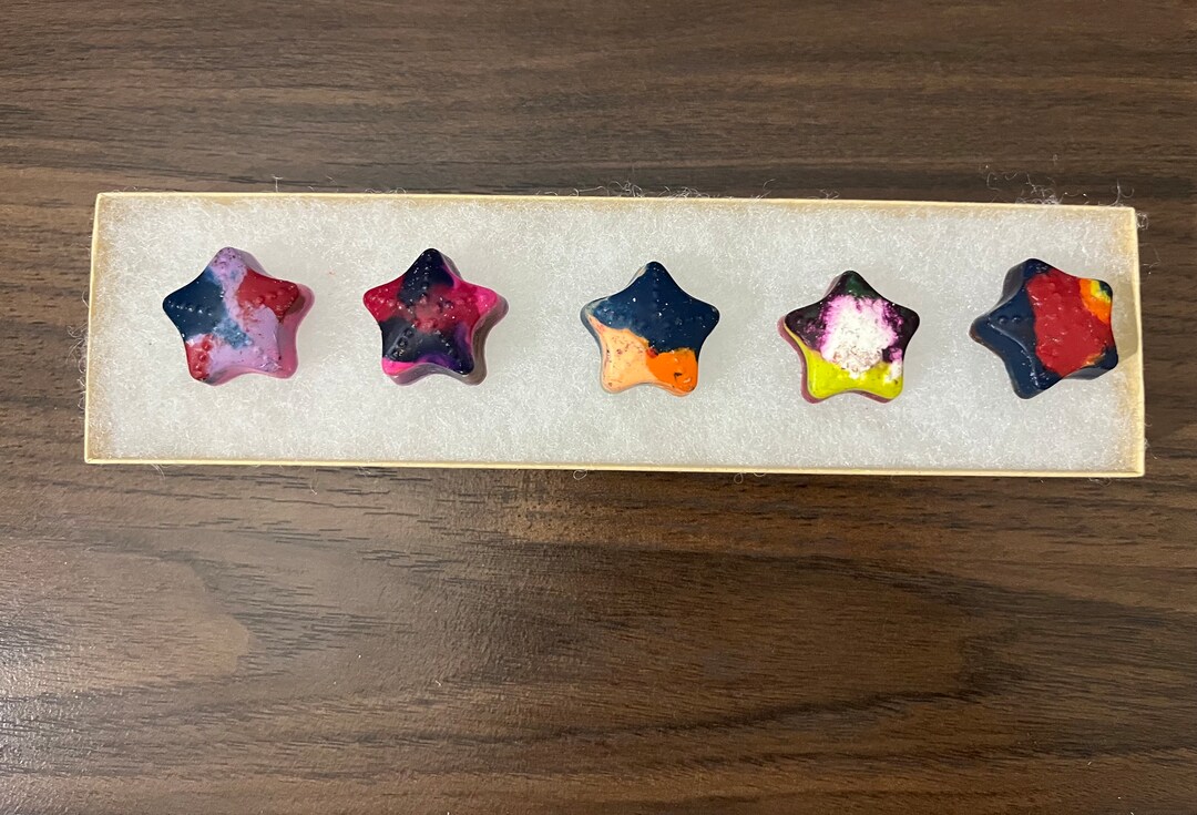 Homemade Star Crayons - Etsy