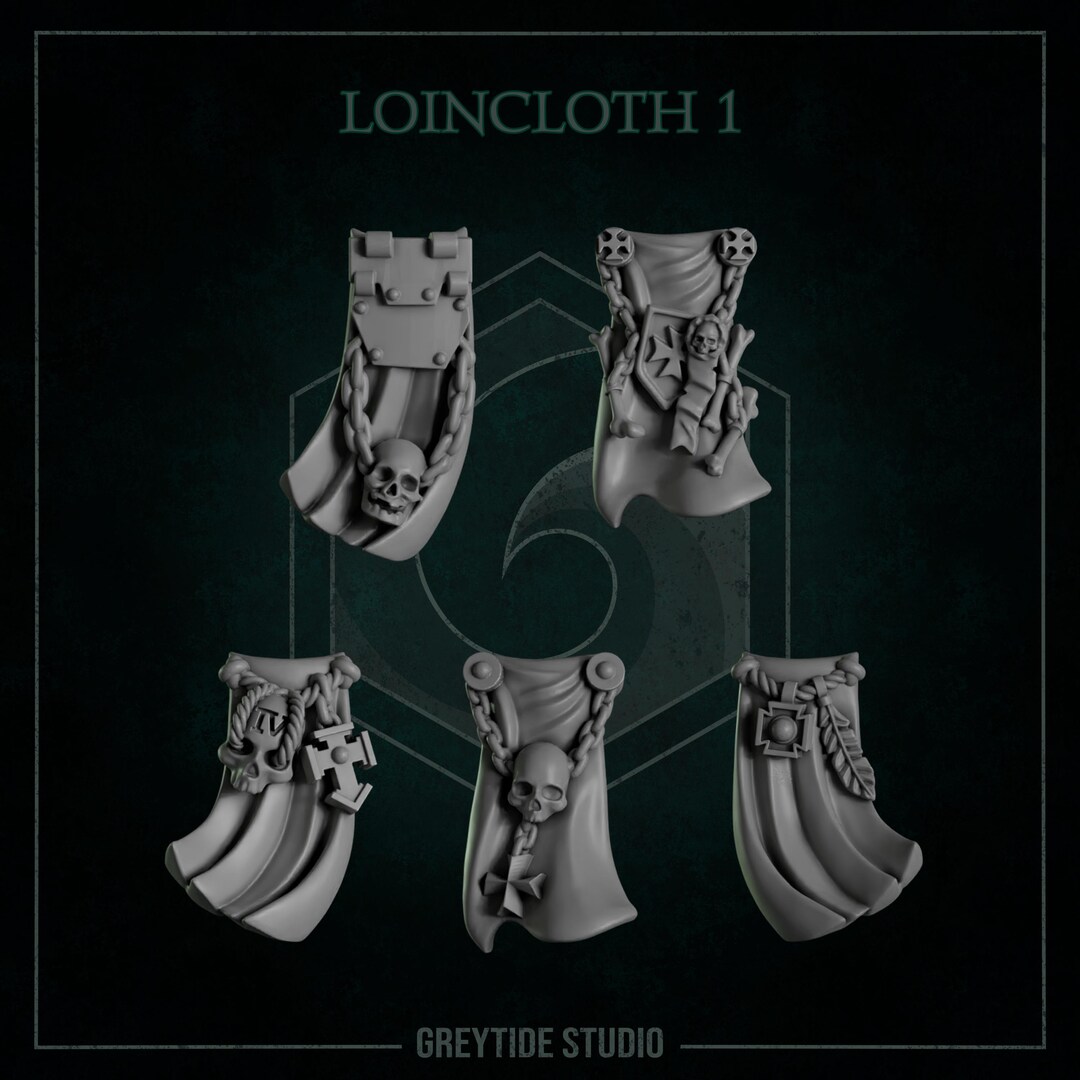 3d Printed Loincloths X10 by Greytide Studio - Etsy