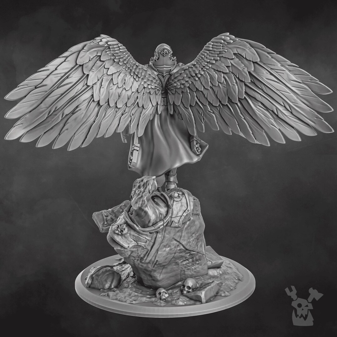 3d Printed Archangel Elizabeth by Dakkadakka Miniatures - Etsy UK