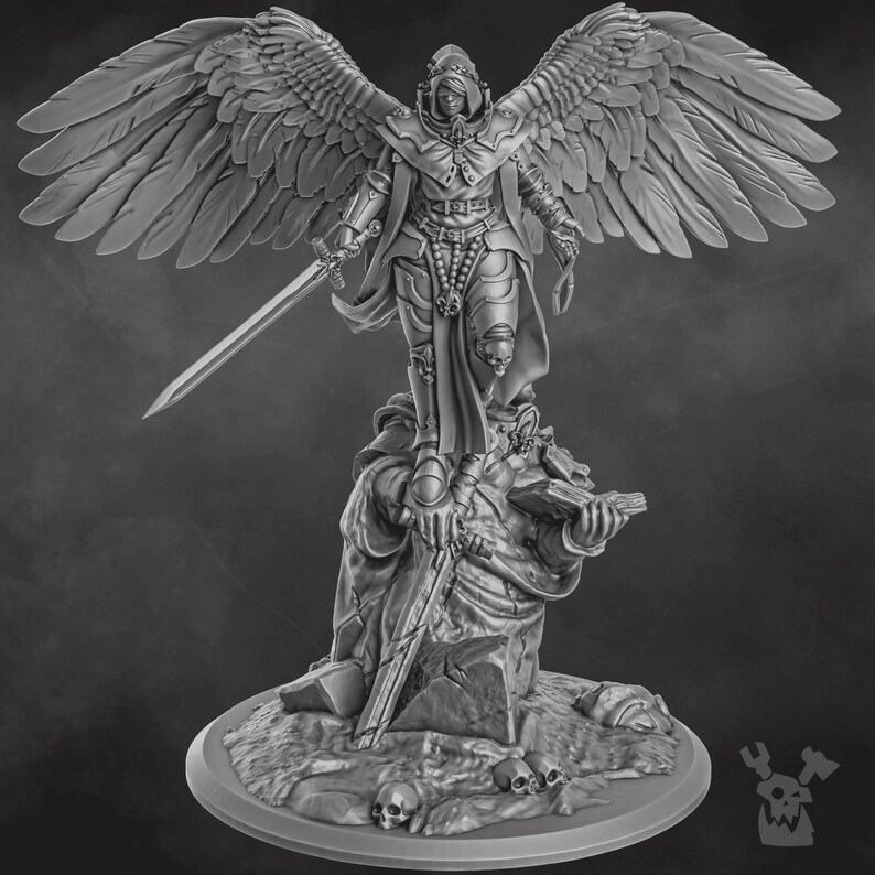 3d Printed Archangel Elizabeth by Dakkadakka Miniatures - Etsy