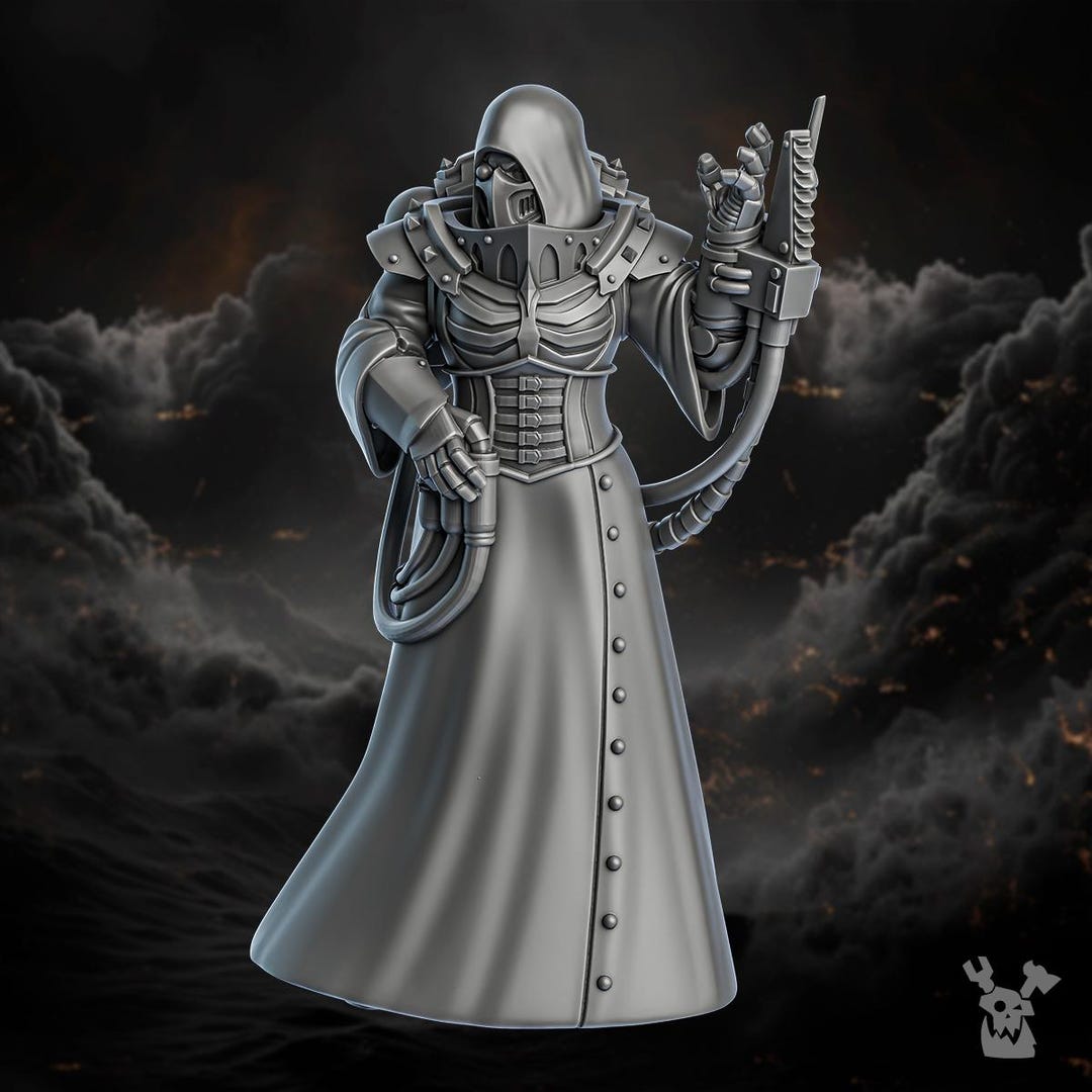 3D Printed Order of Repentance Medic by Dakkadakka Miniatures - Etsy