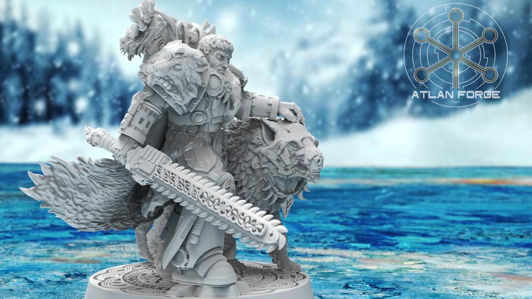 3D Printed Valen, Asgardian Commander by Atlan Forge - Etsy