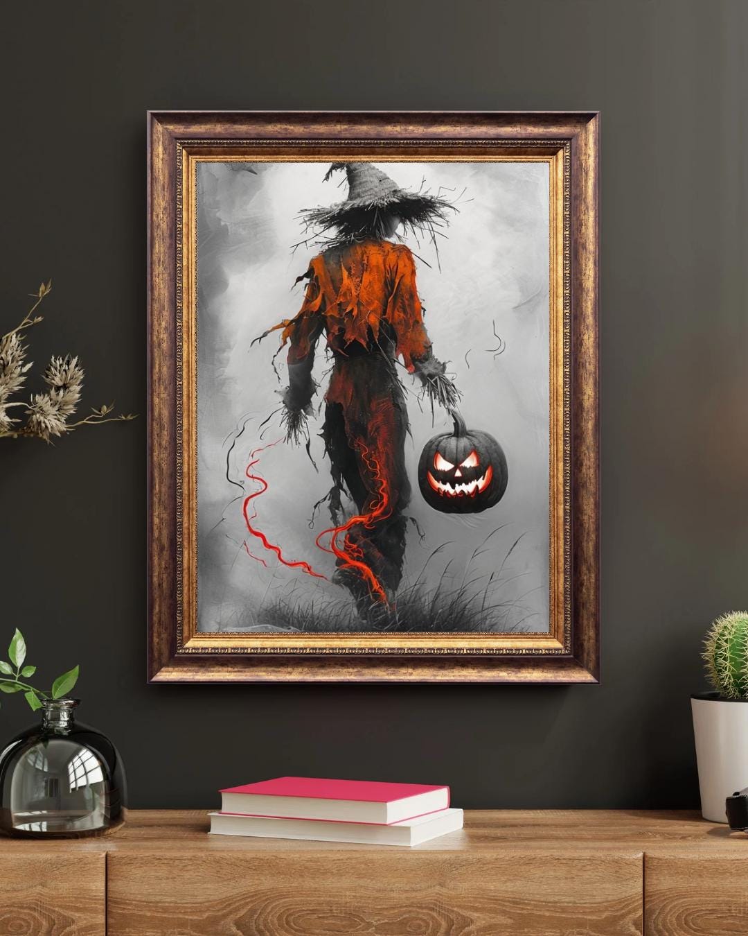 The Lonely Scarecrow digital Download - Etsy
