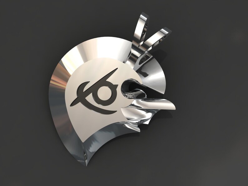 Final Fantasy 14 FFXIV Reaper RPR Job Stone Pendant Sterling Silver - Etsy