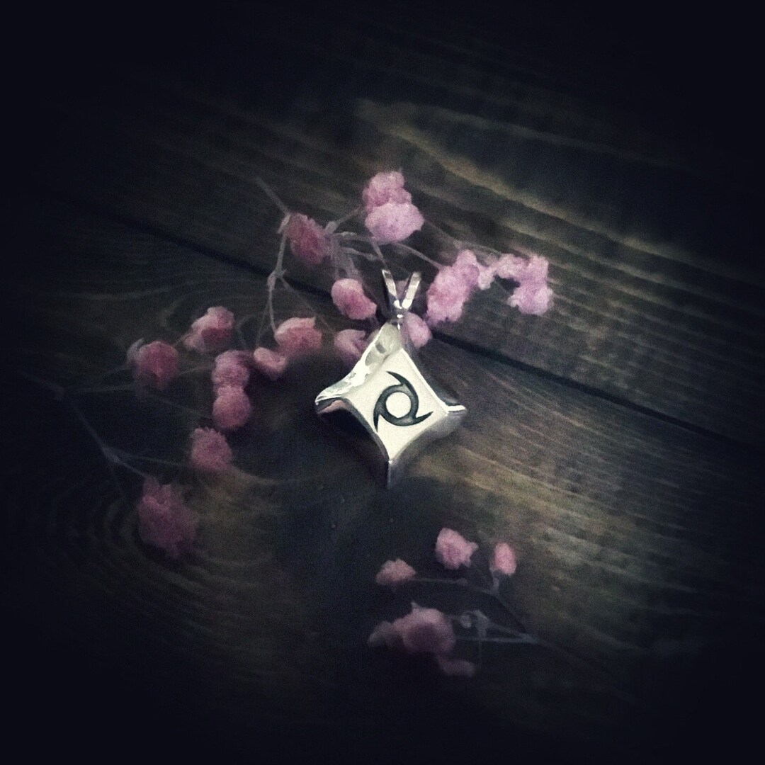 Final Fantasy 14 FFXIV Ninja NIN Job Stone Pendant Sterling Silver - Etsy