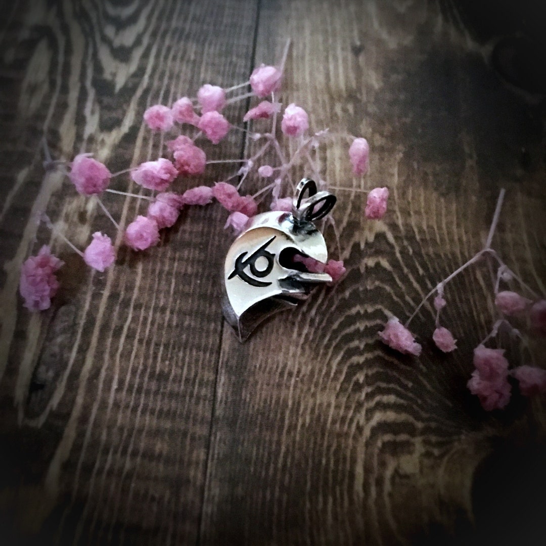 Final Fantasy 14 FFXIV Reaper RPR Job Stone Pendant Sterling Silver - Etsy