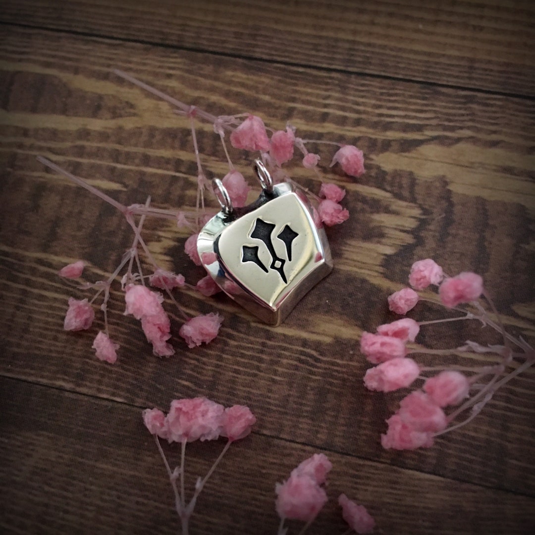 Final Fantasy 14 FFXIV Sage SGE Job Stone Pendant Sterling Silver - Etsy