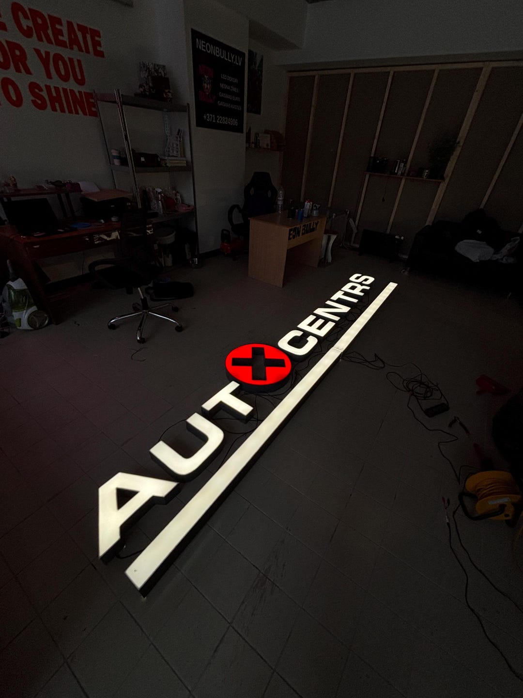 Custom LED 3D Letters | Light up Sign for Business | Personalized ...