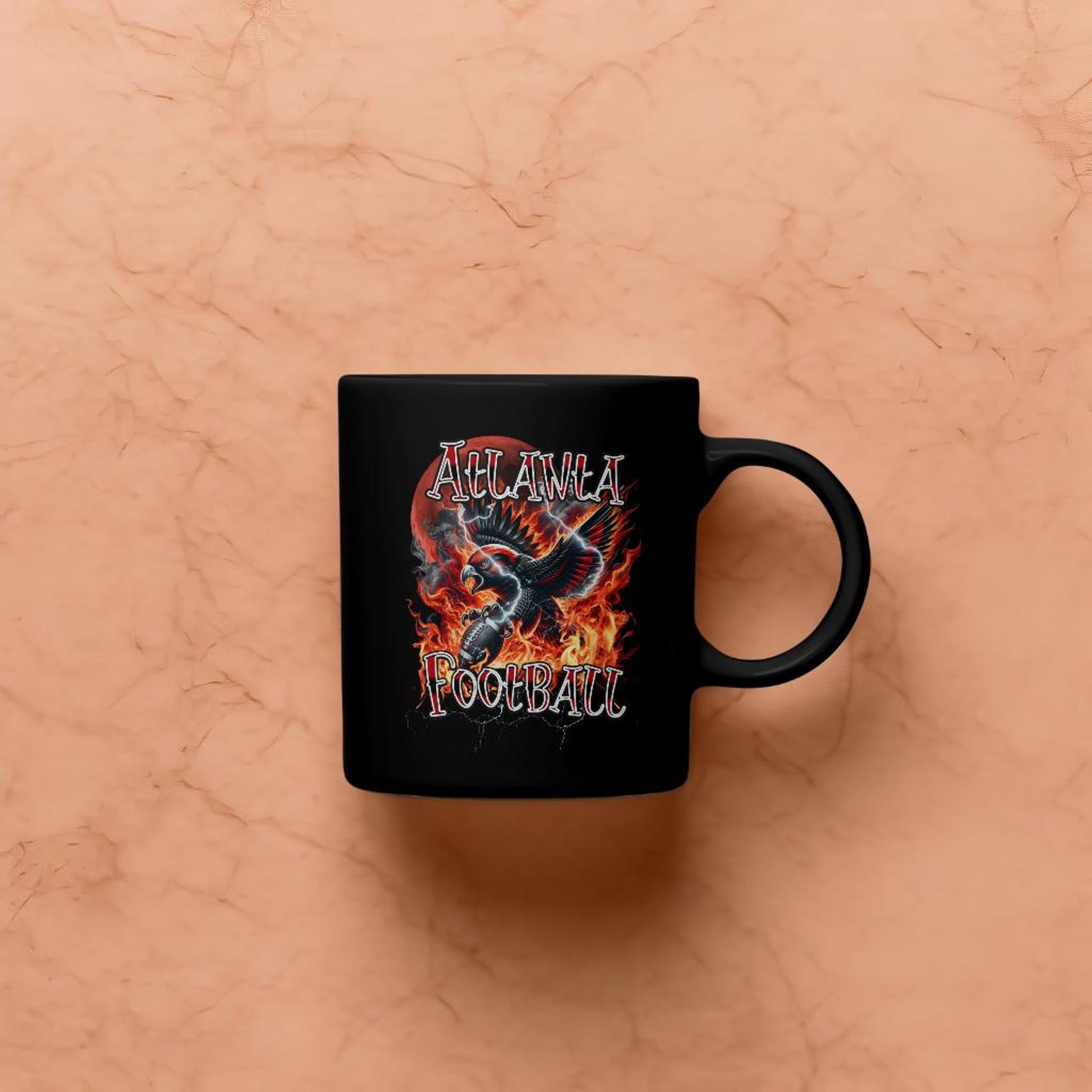 Stylish Atlanta Football Png,atlanta Game Day Png,atlanta Football ...