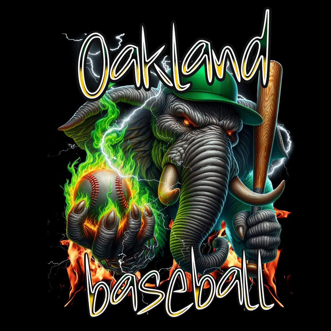 Stylish Oakland Baseball Png,oakland Png,oakland Baseball Digital ...