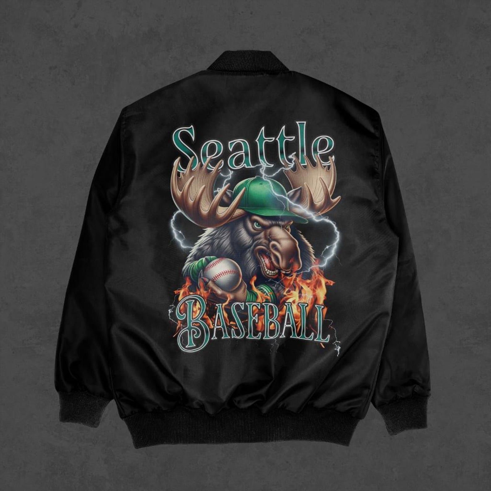 Seattle Baseball Moose PNG: Sports Clipart (digital Download) - Etsy