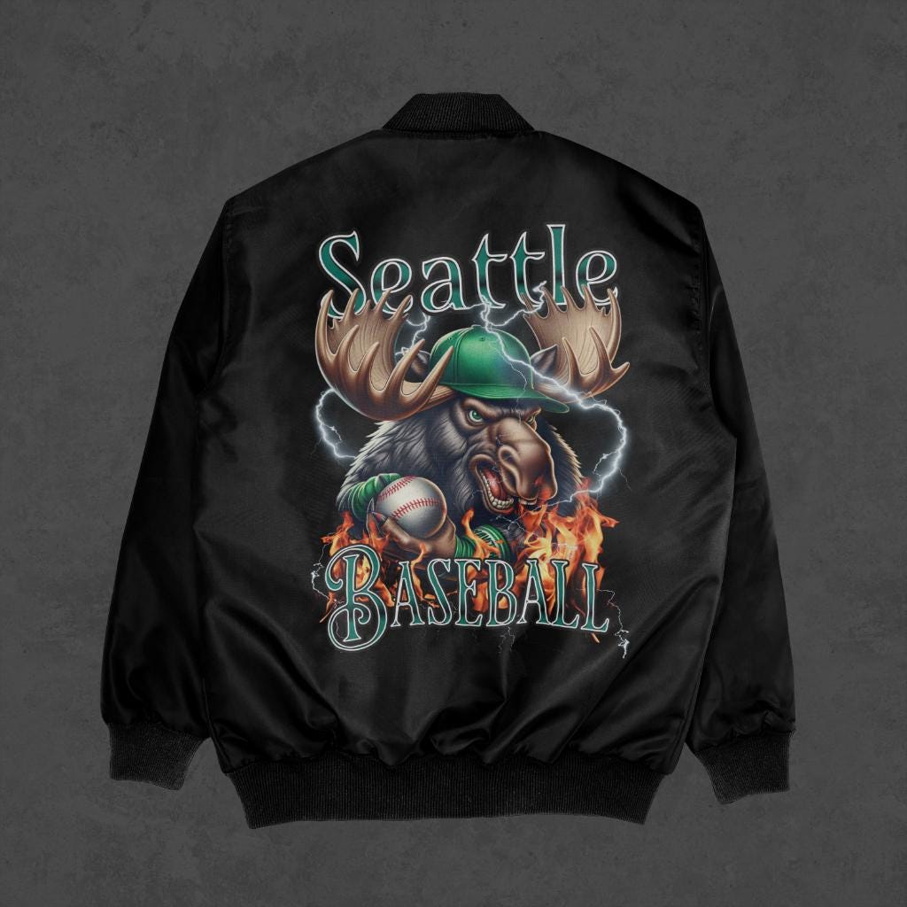 Stylish Seattle Baseball Png,seattle Baseball Digital Download,seattle ...