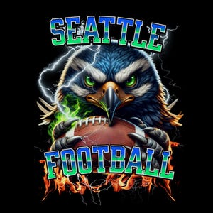 Unique Seattle Football Png,seattle Png,seattle Football Digital ...