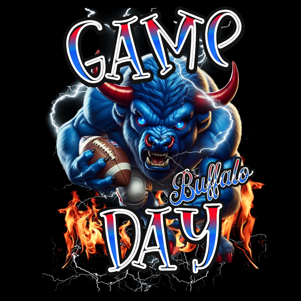 Stylish Buffalo Football Png,buffalo Png,buffalo Sports Clipart,buffalo ...