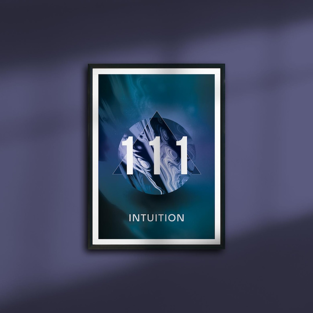 Numerology Wall Art: Angel Numbers 111 to 999 - Set of 9 Posters - Etsy