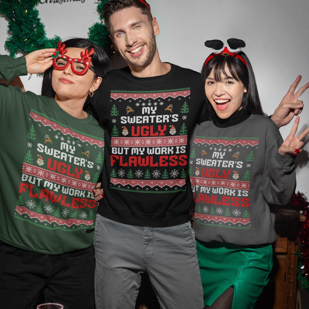 Coworker's Ugly Sweater the Office Ugly Sweater Ugly Christmas Sweater ...