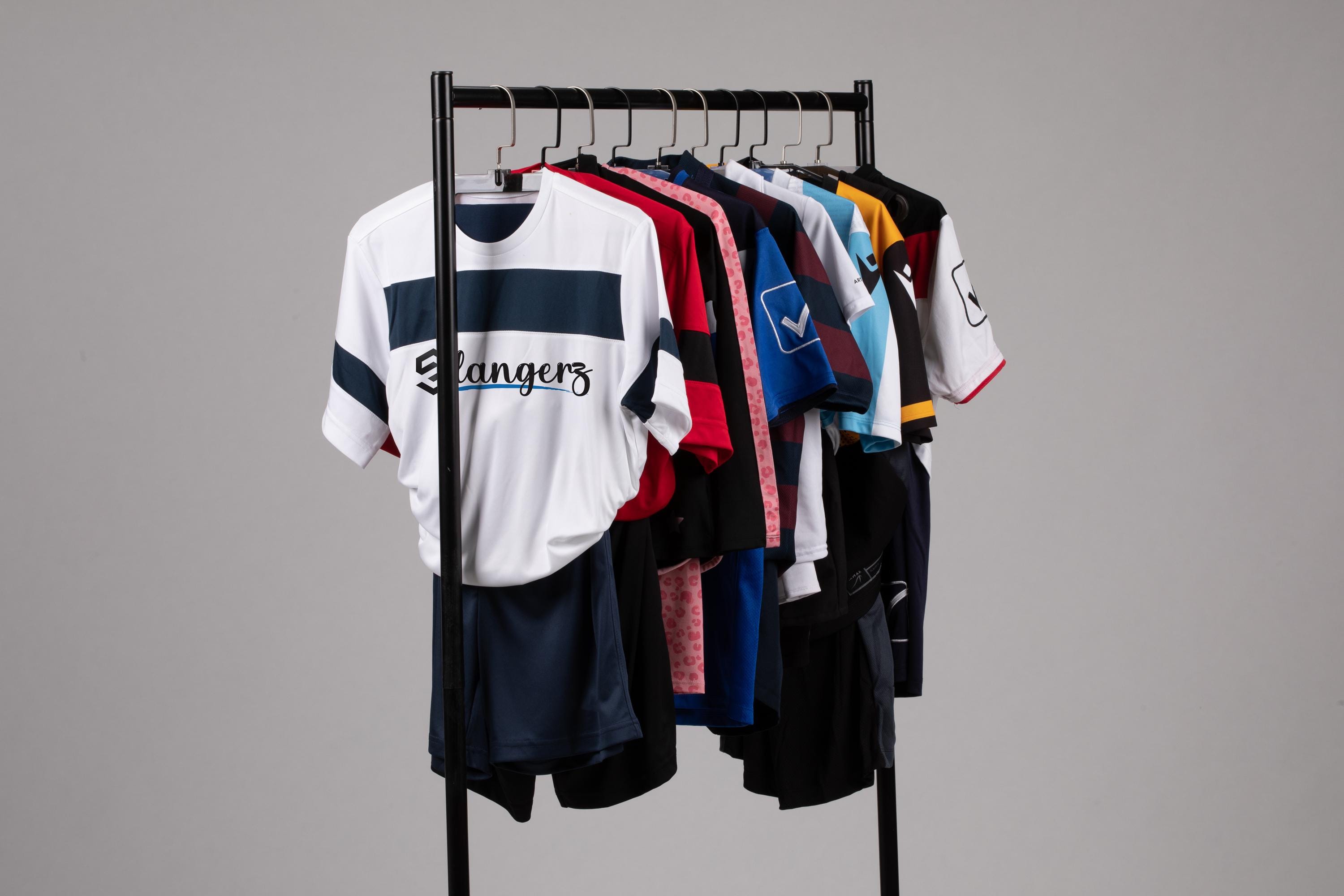 Sports Hanger, Football Kit Hanger, Kit Hanger, Sports Cloth Hanger ...