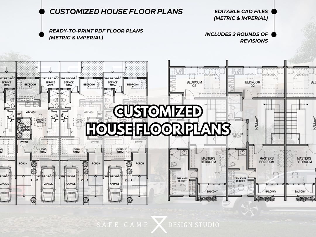 Custom Architectural Floor Plans, Personalized Home Design, Tailored ...