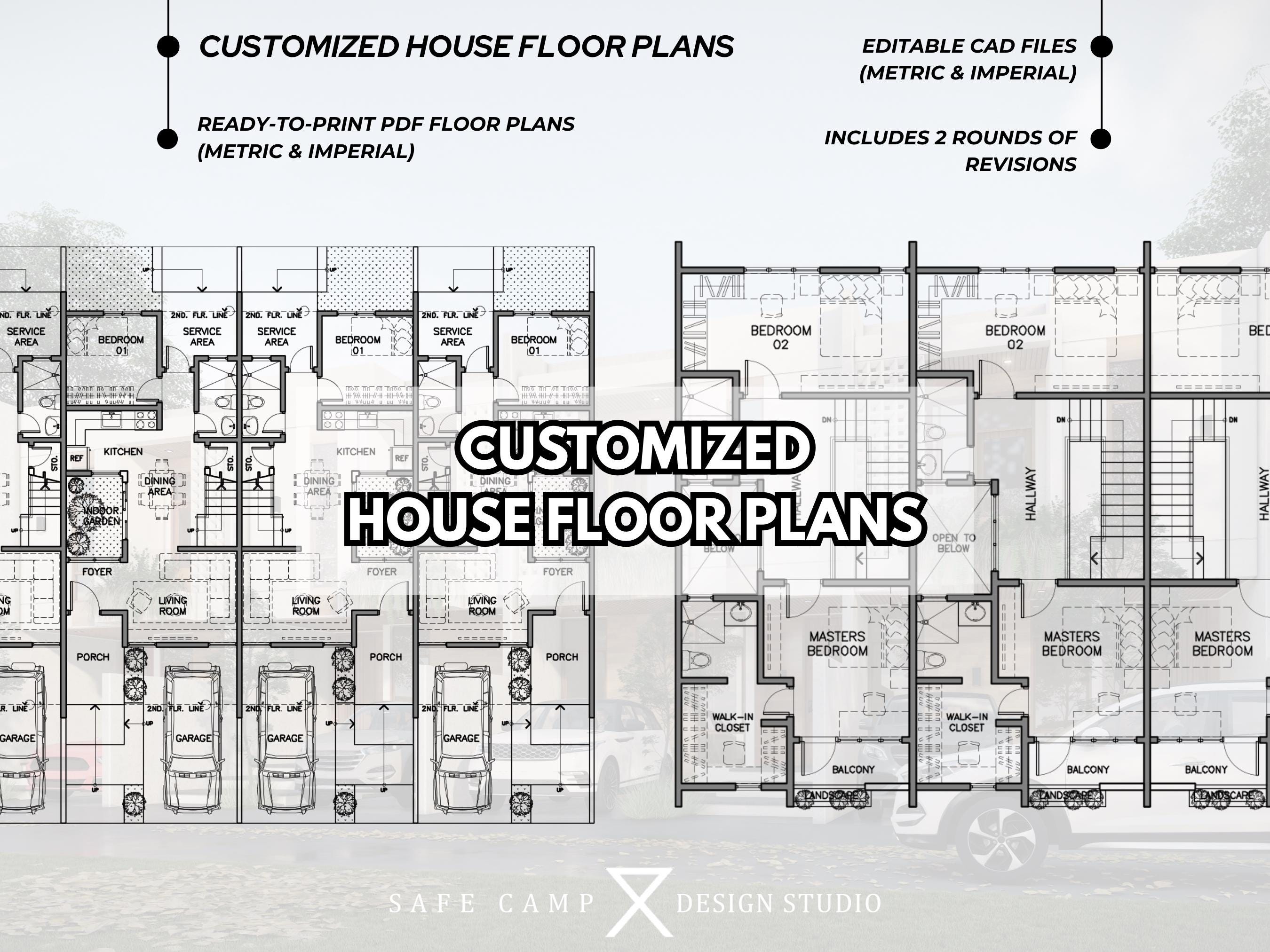 Custom Architectural Floor Plans, Personalized Home Design, Tailored ...