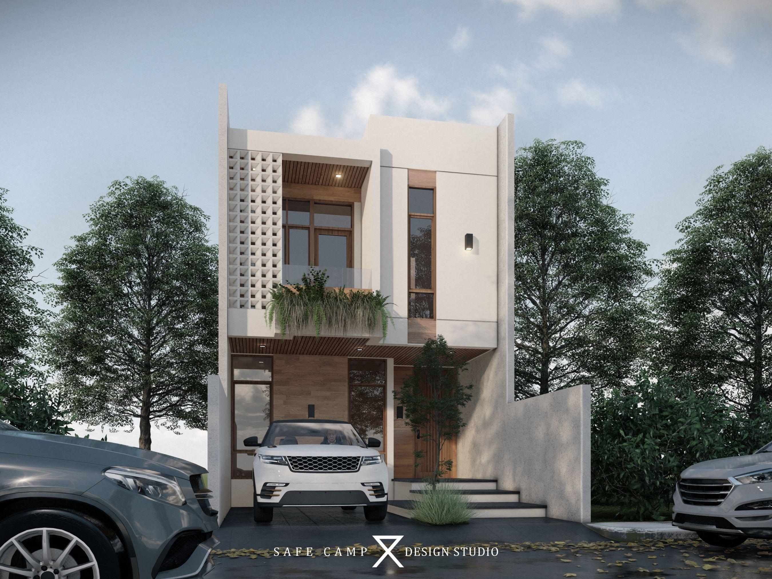 Two Storey Multi-unit House Architectural Plan, Single, Duplex ...