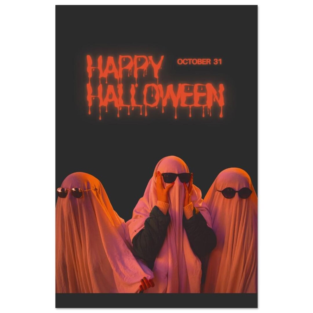 Ghosts Premium Poster - Etsy