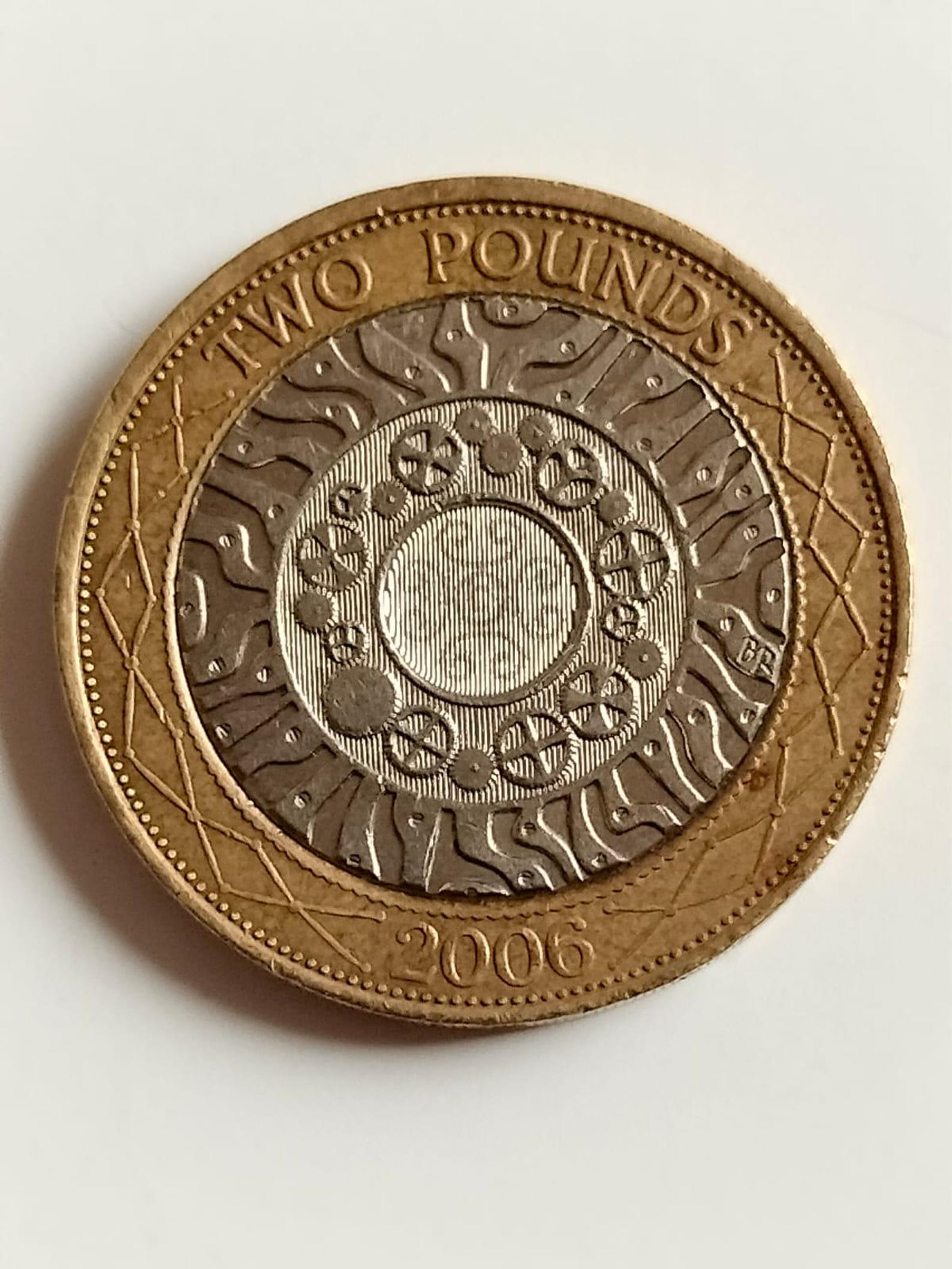 2 TWO POUNDS Elizabeth Iideigraregfiddef 2006 Minting Error - Etsy