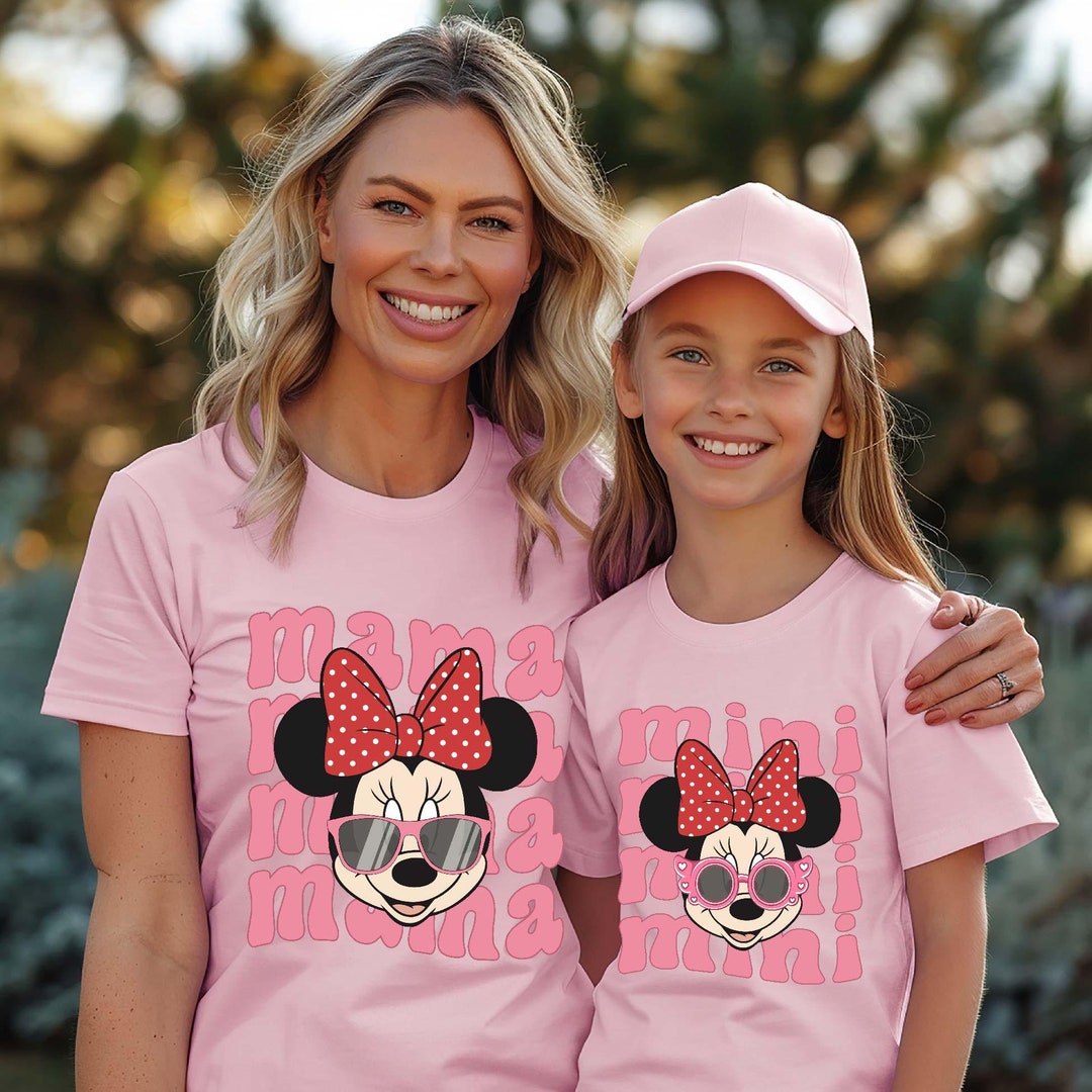 Disney Minnie Mama Mini Shirt, Disney Mama and Mini Shirt, Disney ...