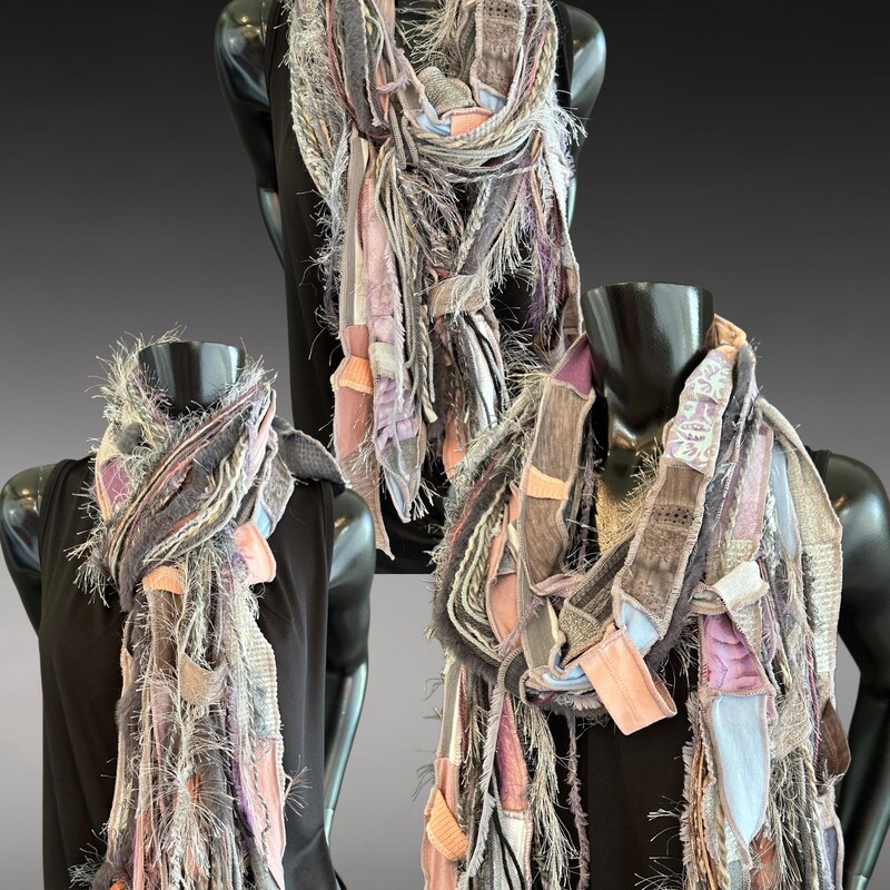 Upcycled Scarf - Etsy