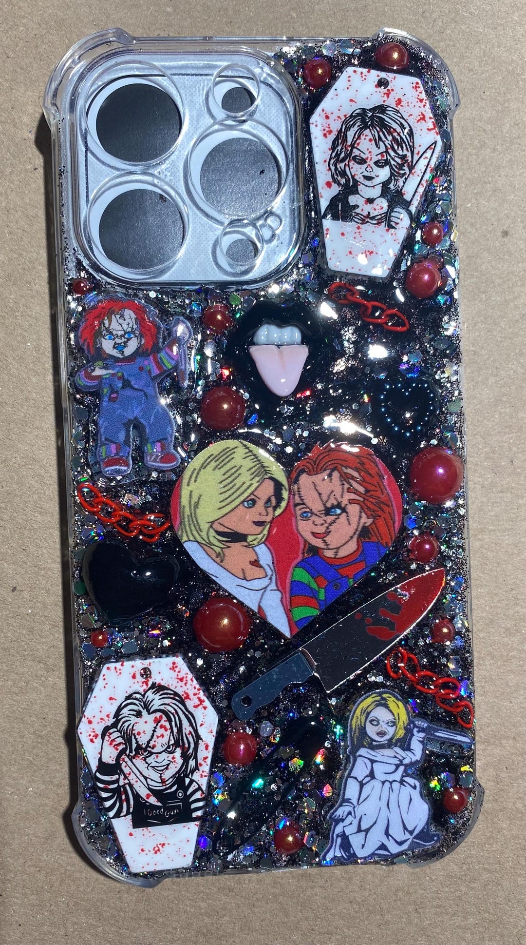 Chucky and Tiffany iPhone 16 Pro Phone Case - Etsy