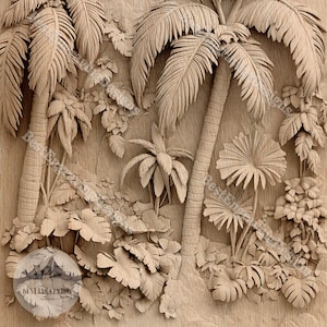 Nature 3D Illusion Engraving Design Files - Etsy