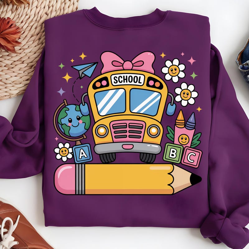 School Bus Theme Decor - Etsy