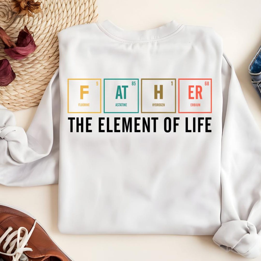 Periodic Table Father PNG | Science Dad Sublimation Digital Download - Etsy