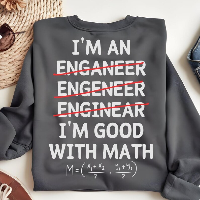 Funny Engineer SVG: I'm Good With Math STEM Design (digital Download - Etsy