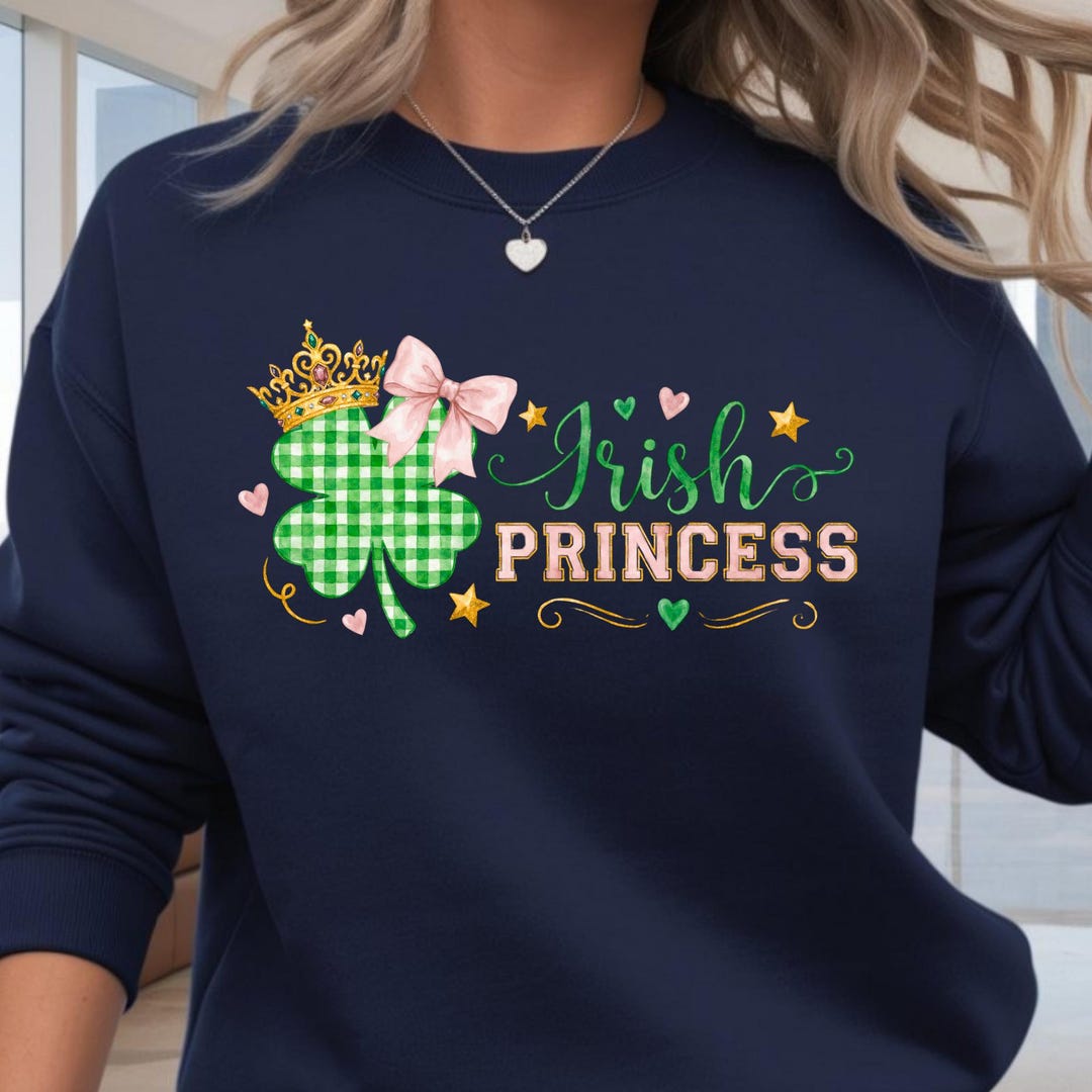 Irish Princess PNG , St Patrick Girl PNG , Cute Shamrock Princess ,kids ...